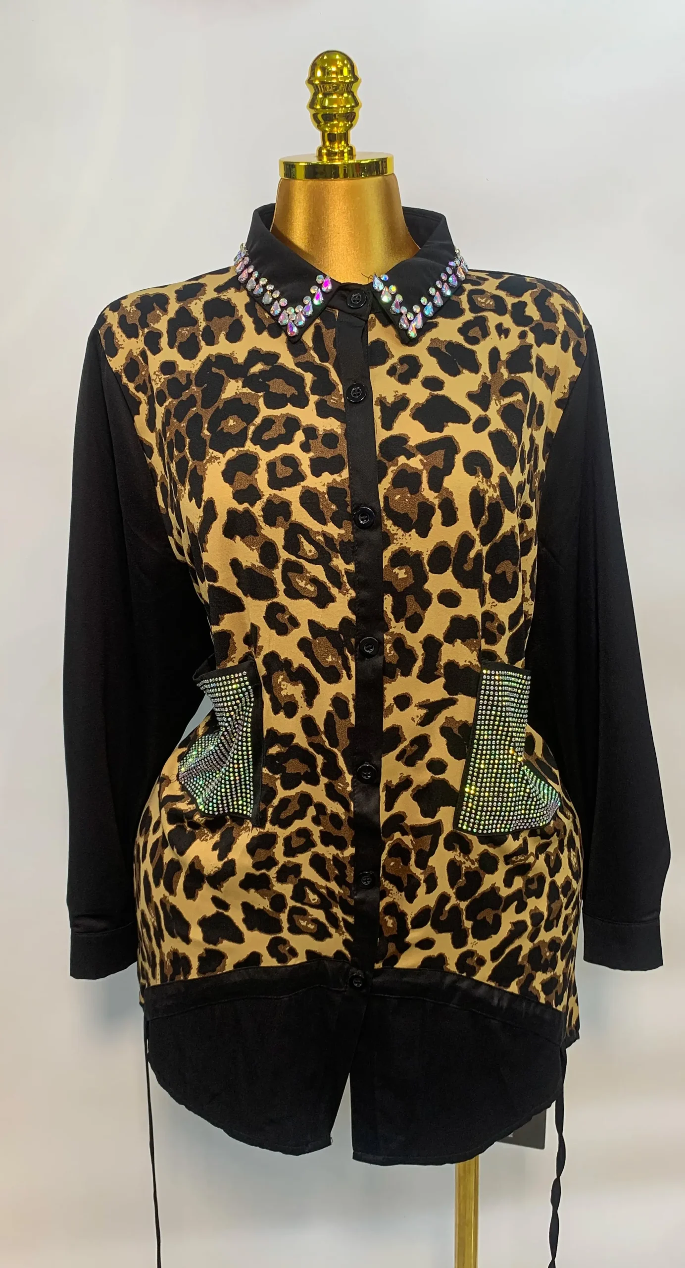 Plain and pattern Print Shirt - Fyzy Collections